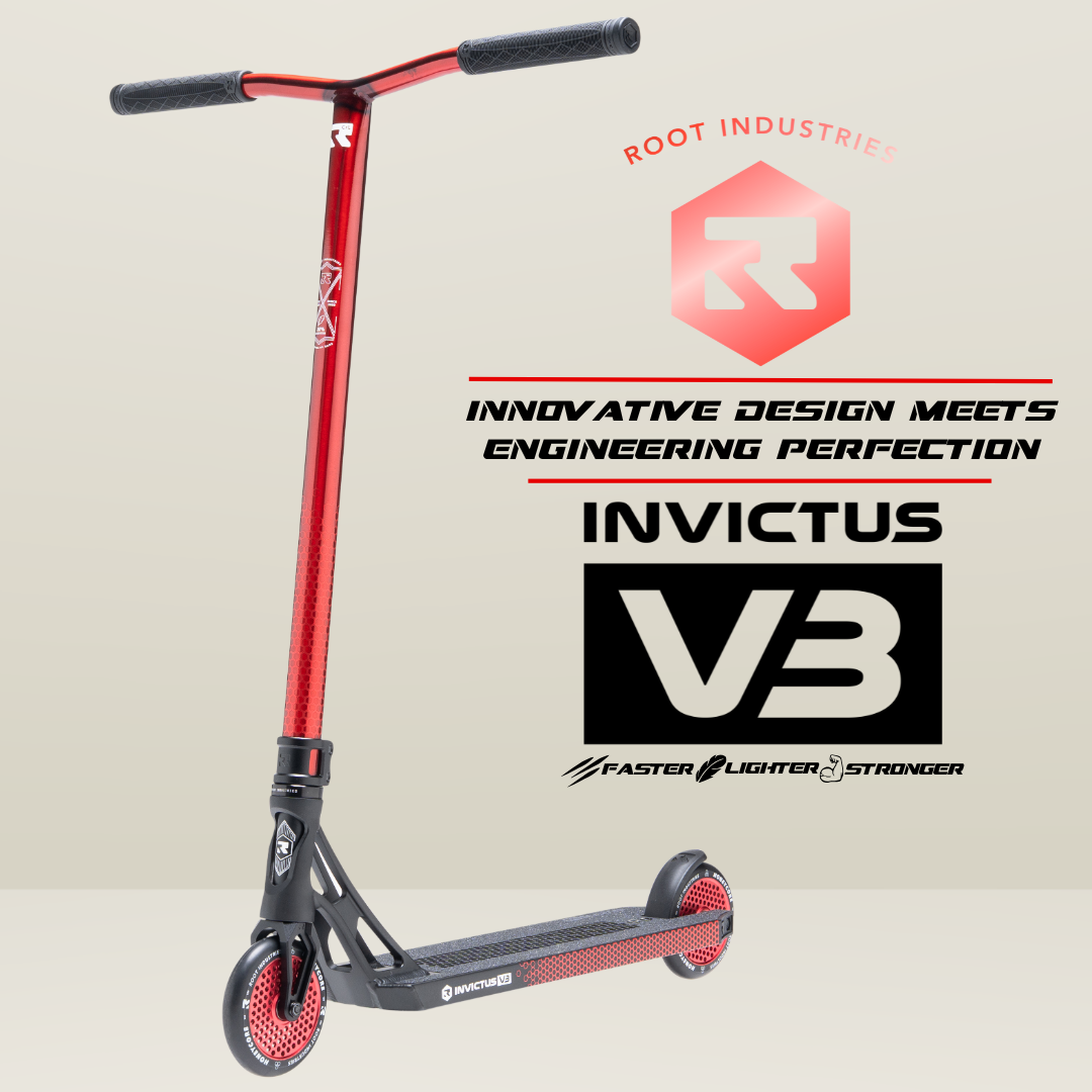Root Industries Invictus v3 Pro Scooter - Burnt Red