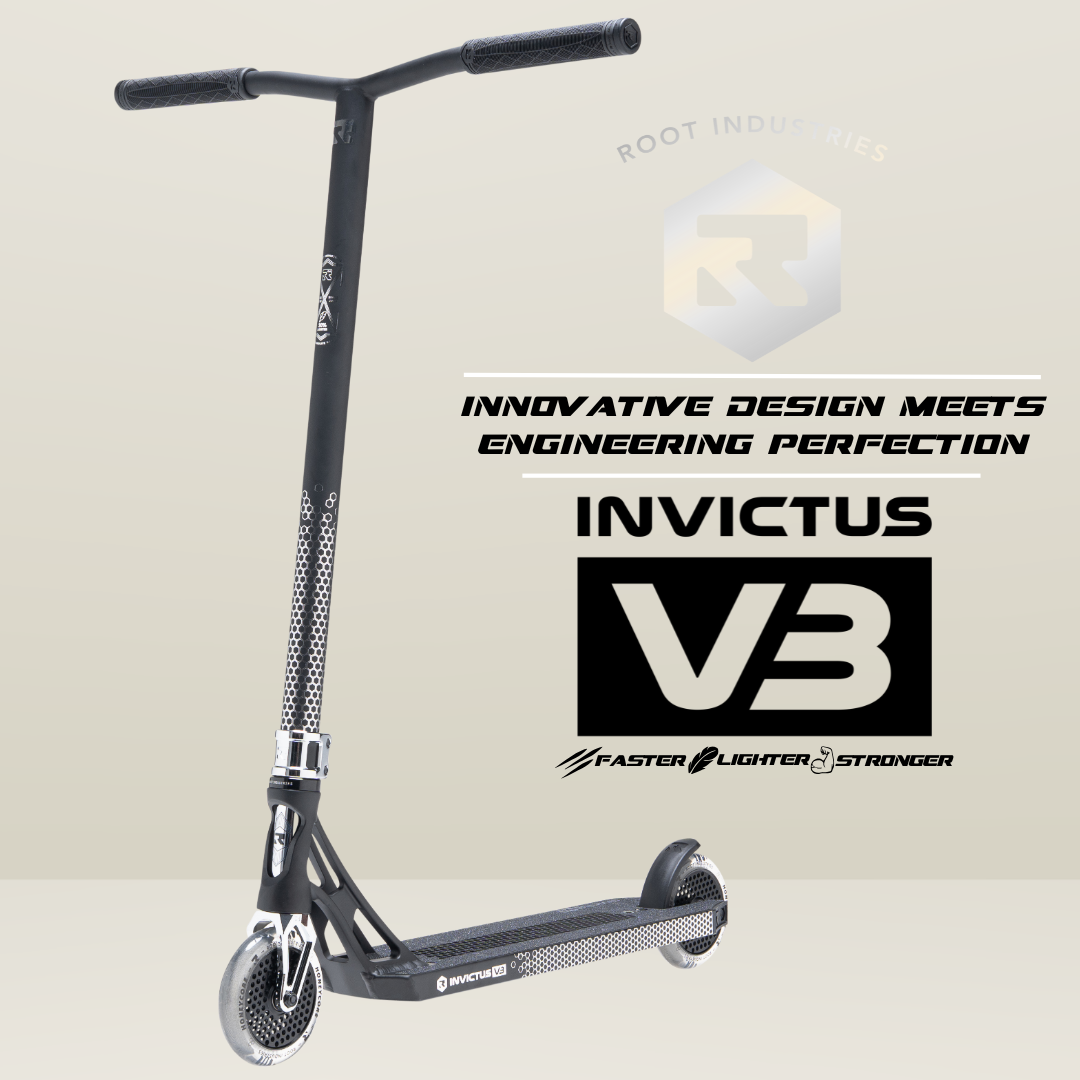 Root Industries Invictus v3 Pro Scooter - Black Mirror